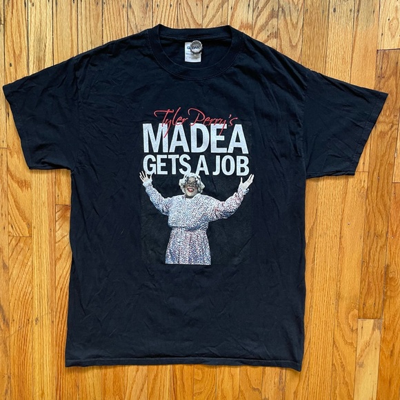 Shirts | Vintage Tyler Perrys Madea Gets A Job Tshirt | Poshmark